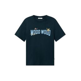 Wood Wood Shirt 'WWBobby' male Blue size S