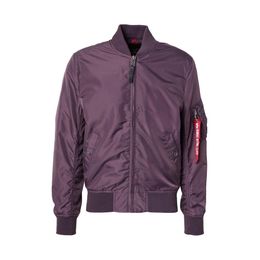 Alpha Industries Between-Season Jacket 'MA-1 TT' male Purple size XXXL