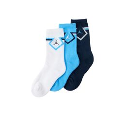 Jordan Socks 'DIAMOND' girl Blue, White size 5-7Y