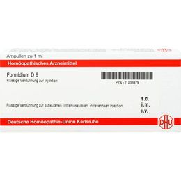 DHU-Arzneimittel Formidium D 6 Ampullen 8 ml