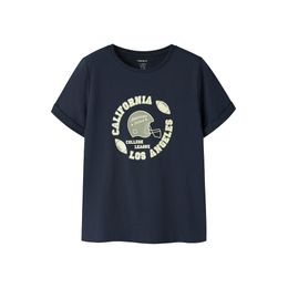 name it T-Shirt 'NKMVUX' Jungen Gr&ouml;&szlig;e 146/152 creme / dunkelblau / pastellgr&uuml;n