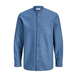 Jack & Jones Jack & Jones Button Up Shirt 'JJESummer' male Blue size M