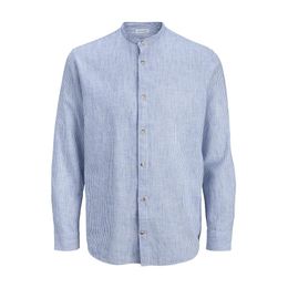 Jack & Jones Jack & Jones Button Up Shirt 'JJESummer' male Blue size XL