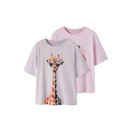name it Shirt 'NKFVOTEA' girl Purple, Pink size 158/164