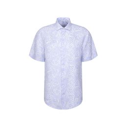 Seidensticker Button Up Shirt 'Smart Linen' male Blue size 40