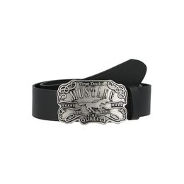 Mustang Belt male Black size 110