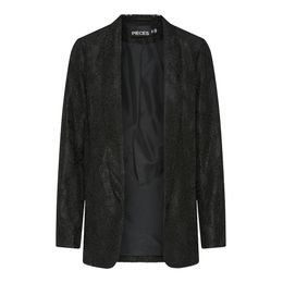Pieces Blazer female Black size XXL