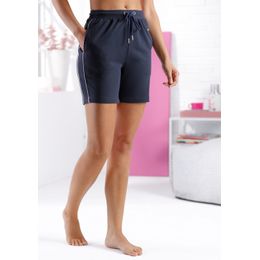feel good Damen Hose kurz, marine-wei&szlig;, Gr&ouml;&szlig;e 40/42