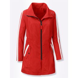 WITT Damen Parka in matt-schimmernder Qualit&auml;t, erdbeere, Gr&ouml;&szlig;e 36