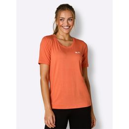 feel good Damen Shirt, orange, Gr&ouml;&szlig;e 36/38