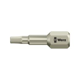 Wera 3840/1 TS 6KT-Bits, Edelstahl, Schl&uuml;sselweite (z&ouml;llig) 7/64", L&auml;nge 25 mm (5071061001)