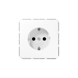 Jung SCHUKO-Steckdose alpinwei&szlig; CD 1520 BF WW (CD1520BFWW)