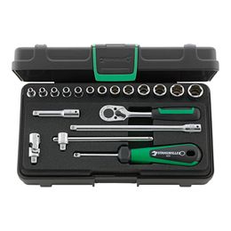 Stahlwille 40/13/6 Steckschl&uuml;ssel-Garnitur 1/4" Vierkant (96011124)
