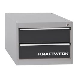 Kraftwerk Schubladenbox 380x535x600 mm, 2 Schubladen (137.001.001)