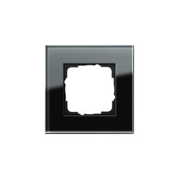 GIRA Abdeckrahmen 1f. sw-glas Esprit 021105)