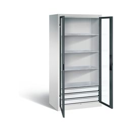 C+P Werkzeugschrank Acurado, H1950xB930xT600mm, Front Anthrazitgrau, Korpus Lichtgrau (8922-553) ; C + P M&ouml;belsysteme (8922-553|S10051)