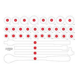 KS Tools Leere Schaumstoffeinlage zu 811.0032 (811.0032-97)