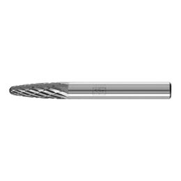 Pferd TOOLS Hartmetall Fr&auml;sstift Rundbogen RBF &Oslash; 06x18mm Schaft-&Oslash; 6mm Z3P HICOAT universal (21117324)