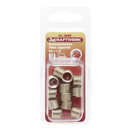 Kraftwerk Gewindeeins&auml;tze M10x1.25 mm (12 Stk.) (28100)