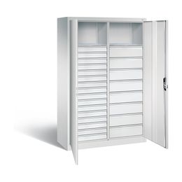 C+P Werkzeugschrank Acurado, H1950xB1200xT500mm, Front Lichtgrau, Korpus Lichtgrau (8931-303) ; C + P M&ouml;belsysteme (8931-303|S10042)