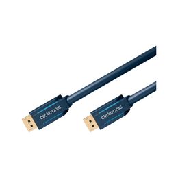 CLICKTRONIC DisplayPort Kabel 2m,Audio/Video 70711)