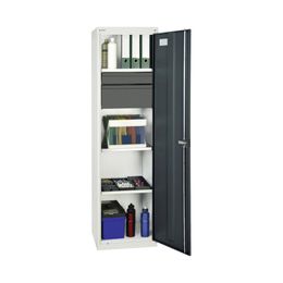 Stumpf Werkzeug- und Materialschrank 3000, RAL 7035/7016, 2 Schubladen, 3 Wannen ; Stumpf Metall (3005771)