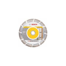Bosch Professional Diamanttrennscheibe Standard for Universal, 180 x 22,23 x 2,4 x 10 mm | f&uuml;r Winkelschleifer GWS 24-230 LVI oder GWS 18-125V-LI| mit Durchmesser von 180 mm und Segmenth&ouml;he von 10 mm| 2608615063)