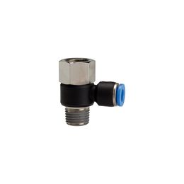 Riegler L-Steckverschraubung &raquo;Blaue Serie&laquo;, drehbar, Rc/R 1/4 i./a., &Atilde;&tilde;4mm (220.014-4)