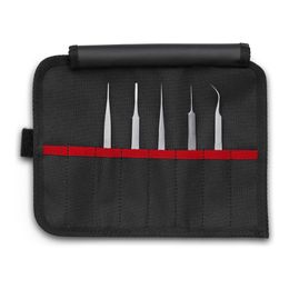 Knipex 92 00 02 Pr&auml;zisionspinzetten-Set 5-teilig 90 mm)