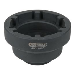 KS Tools 3/4 Zoll Nutmuttern-Schl&uuml;ssel mit 6 Zapfen f&uuml;r DAF, Innenzapfen D. 66 mm (460.1085)