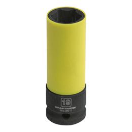 Kraftwerk Tiefe Schlagnuss 1/2" 19mm m. Plastikring (381190-0)