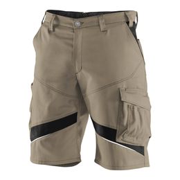 K&Uuml;BLER WORKWEAR K&uuml;bler Activiq Shorts 2450 sandbraun/schwarz 58 ; K&uuml;bler Workwear (24505365-2599-58)