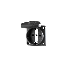 Mennekes Schuko-Anbau-Steckdose 16A,2p+E,230V,sw 11032)