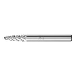 Pferd TOOLS Hartmetall Hochleistungsfr&auml;sstift Rundbogen RBF &Oslash; 06x18 mm Schaft-&Oslash; 6 mm TITANIUM f&uuml;r Titan (21117384)