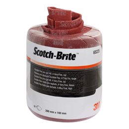 3M Scotch-Brite Schleifvlies-Hand-Pads Rolle mit 60 St&uuml;ck Durable Flex, 100x200 mm, Vliesstruktur: 1000 (65226)