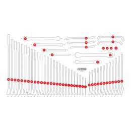 KS Tools Leere Schaumstoffeinlage zu 813.0053 (813.0053-97)