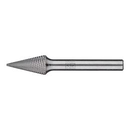 Pferd TOOLS Hartmetall Hochleistungsfr&auml;sstift MICRO Spitzkegel SKM &Oslash; 10x20mm Schaft-&Oslash; 6 mm Feinbearbeitung (21115176)
