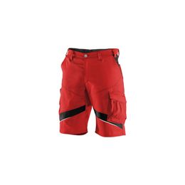 K&Uuml;BLER WORKWEAR K&uuml;bler Activiq Shorts 2450 mittelrot/schwarz 46 ; K&uuml;bler Workwear (24505365-5599-46)