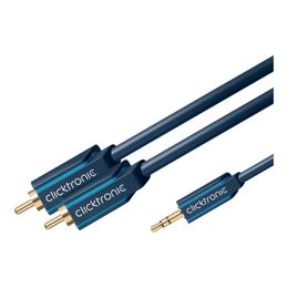 CLICKTRONIC MP3-Adapterkabel 2m 70467)