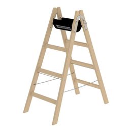 MUNK Holz-Stehleiter 4 Sprossen (033208)