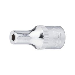 Hazet 6-Kant-Steckschl&uuml;ssel-Einsatz 850-3 s: 3 mm Vierkant hohl 6,3 mm (1/4"))