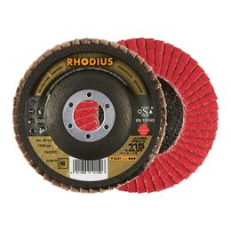 Rhodius TOPline JUMBO SPEED G F&auml;cherschleifscheibe 115 x 22,23 mm K40 (210619)