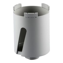 Klingspor DD 600 U Bohrkronen, 68 x 3,5 x 70 mm 3 Segmente 24 x 3,5 x 7 mm, Standardverzahnung Gewinde M 16 (325390)