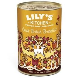 LILY'S KITCHEN Nassfutter f&uuml;r Hunde Adult Hirsch mit Schinken, Bohnen und Kartoffeln 6x400 g