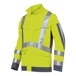 K&Uuml;BLER WORKWEAR K&uuml;bler Jacke PROTECTIQ HIGH VIS ARC1 PSA 3 warngelb/anthrazit Form 1393 Gr&ouml;&szlig;e 52 ; K&uuml;bler Workwear (1393 8345-3497-52)