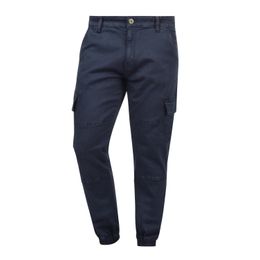 Cargohose INDICODE "Cargohose IDBromfield", Herren, Gr. XL, N-Gr, blau (navy), Obermaterial: 98% Baumwolle CO. 2% Elasthan EL., Hosen Cargohose