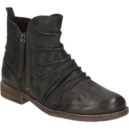 Stiefelette Josef Seibel "Sienna 38, bosco", Damen, Gr. 38, gr&uuml;n (bosco), Obermaterial: 100% Rindsleder Leather cow., Schuhe Stiefelette