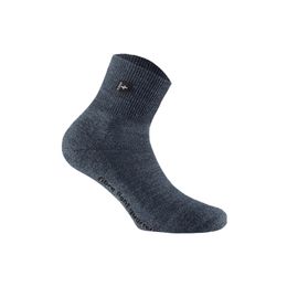 Kurzsocken Rohner Socks "Socken 1er Pack", Herren, Gr. 39-41, blau, Obermaterial: 42% Wolle mw. 41% Polyamid PA. 15% Polypropylen PP. 2% Elasthan EL., Socken