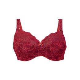 B&uuml;gel-BH Anita "B&uuml;gel BH Bobette", Damen, Gr. 75, Cup G, rot (rubin), Spitze, Obermaterial: 76% Polyamid PA. 13% Polyester PES. 11% Elasthan EL., BHs B&uuml;gel-BH