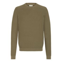 Strickfleece-Pullover Casual Friday "Strickpullover CFNoar", Herren, Gr. M, gr&uuml;n (sea turtle), Obermaterial: 100% Baumwolle CO., Pullover